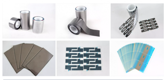 Heat Spreader 12um Carbon Graphite Paper High Electric Conductivity