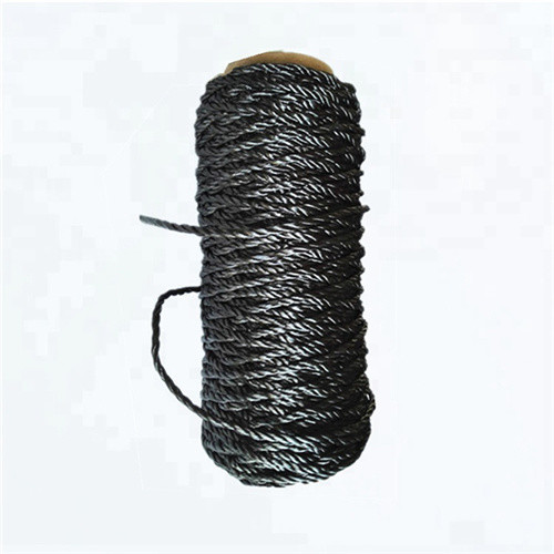 OEM 3mm*3mm Graphite Packing Rope For Petroleum Equipment